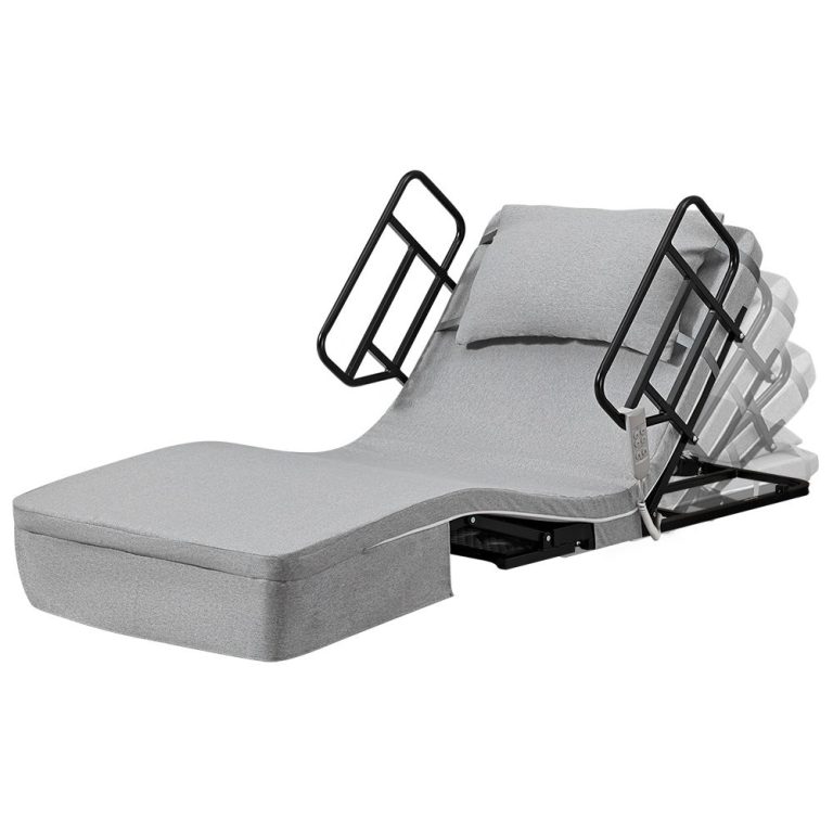 Equipmed Electric Adjustable Bed, Backrest and Leg Adjustment German ...
