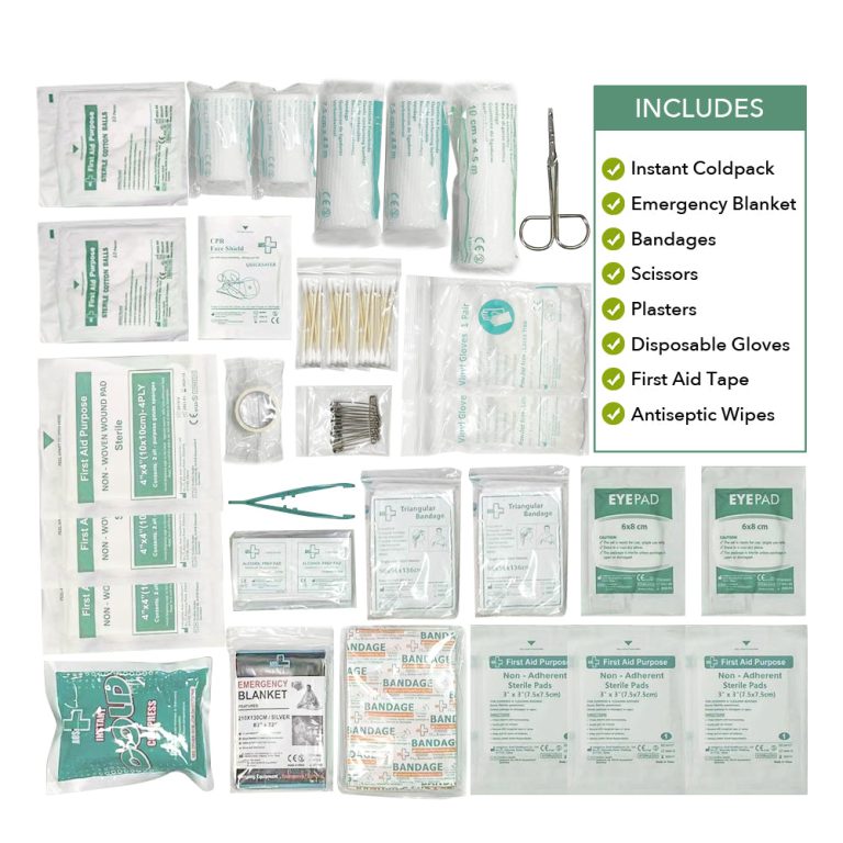 210Pcs Approval Deluxe Medical First Aid Kit | Australian Health Care