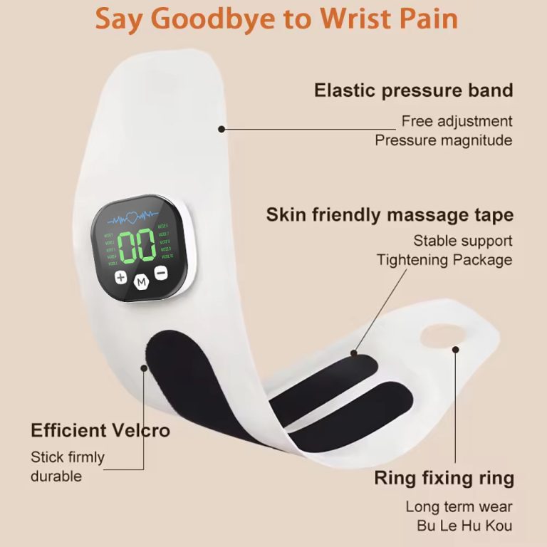 Smart Wrist Massage Brace with 10 Modes & 29 Intensity Levels ...